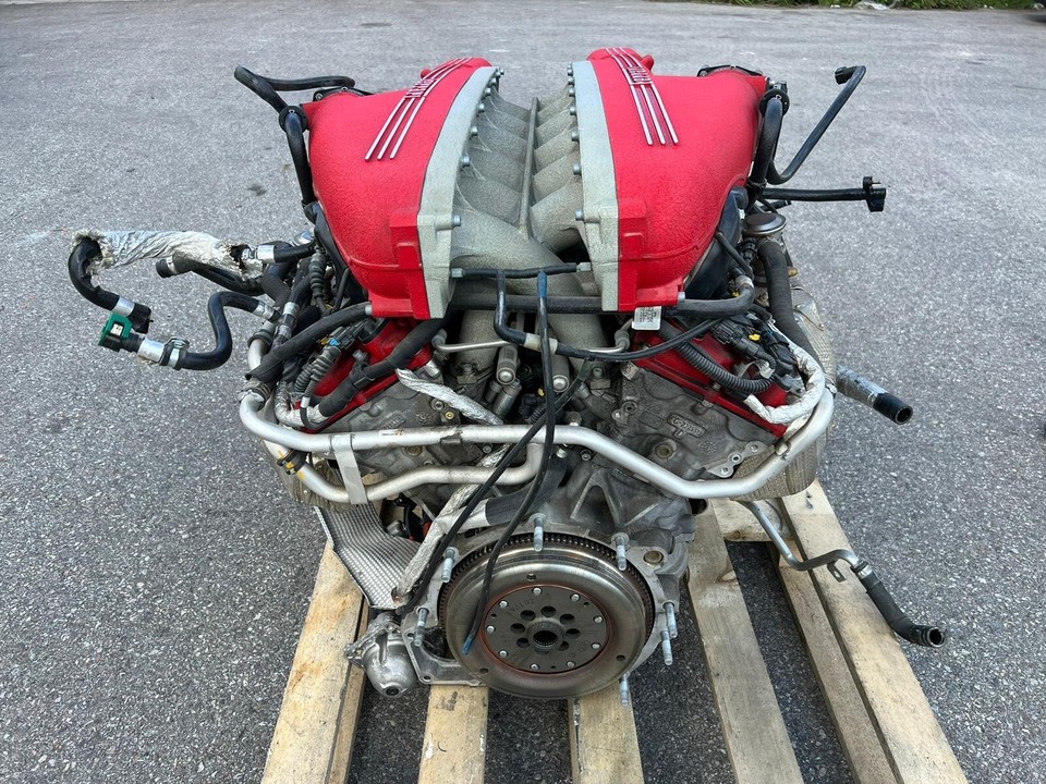 12-17 FERRARI F12 BERLINETTA 2015 F140FC V12 730HP COMPLETE ENGINE F140 ...