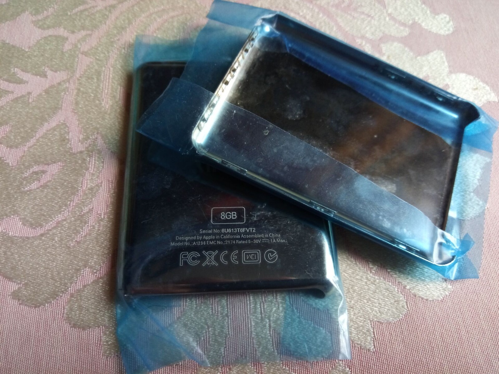 4gb 8gb metal back housing case cover repair part for ipod nano 3rd gen ...