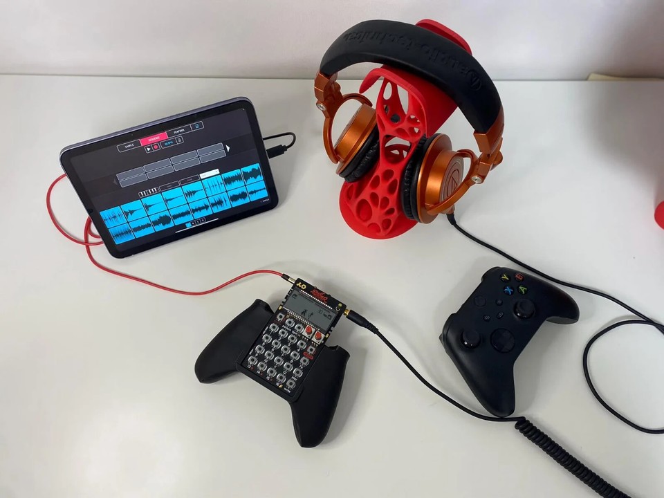 3D-Printed Controller Grip Case for Pocket Operator – Ergonomic ...