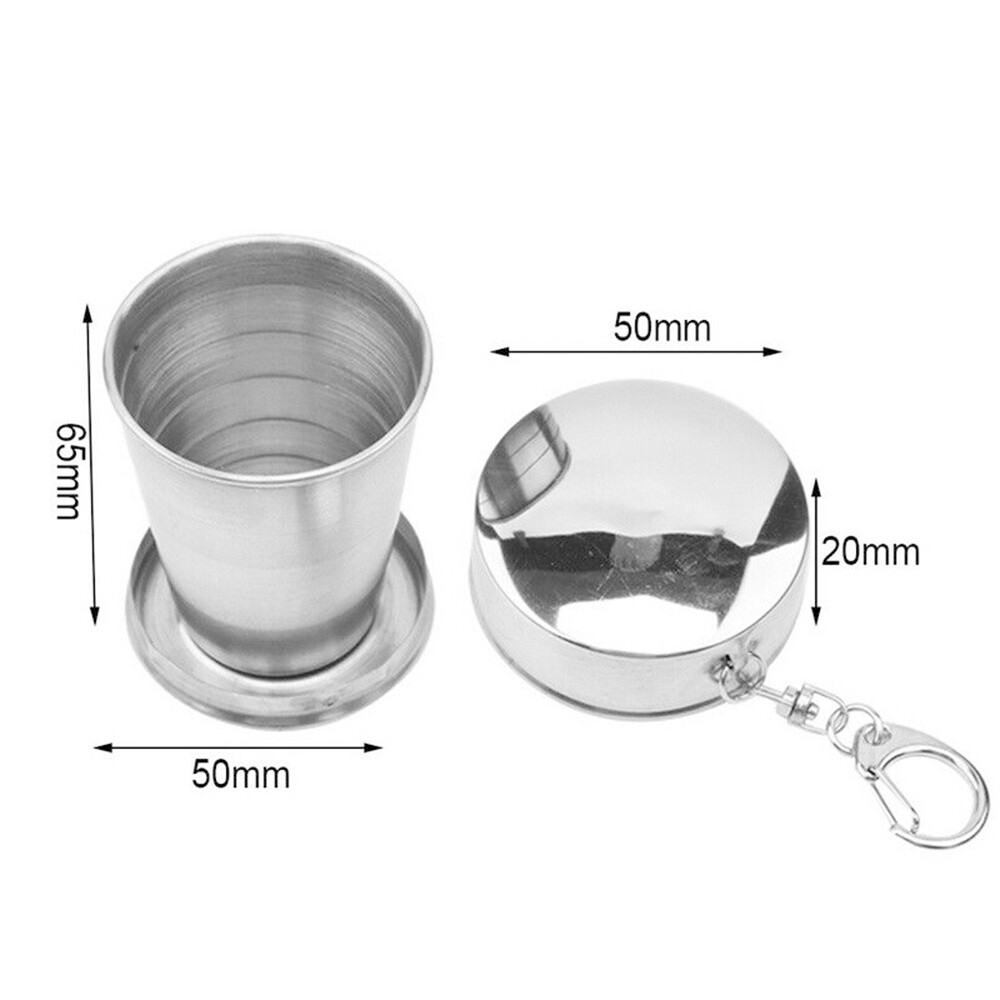 Retractable Folding Cup Travel Camping Outdoor Collapsible Mugs ...