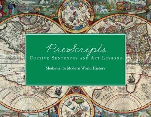 PreScripts Cursive Sentences and Art Lessons: Ancient History Medieval ...
