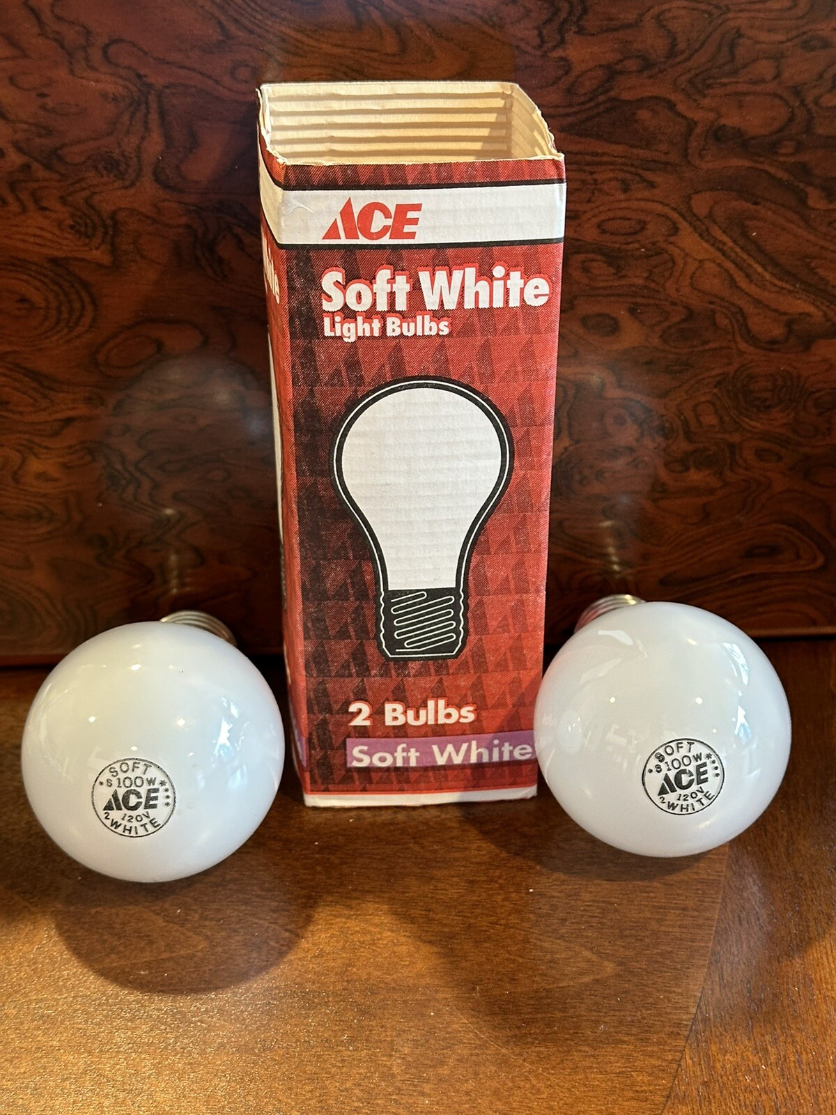 Ace Hardware / 100 Watt / Soft White Light Bulbs - 2 Bulbs | eBay