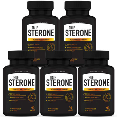 True Sterone Male Health Pills to Boost T-Levels and Performance 5 ...