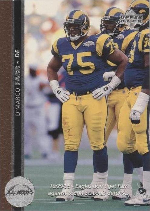 1996 Upper Deck - D'Marco Farr #264 (RC) for sale online | eBay