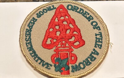 BSA Troop Representative Order of the Arrow Uniform Patch | eBay