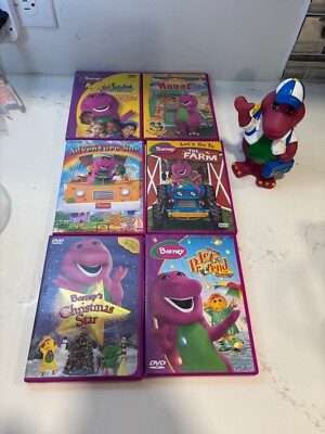 Barney dvd lot 6 and Barney Bank Bundle Deal | eBay