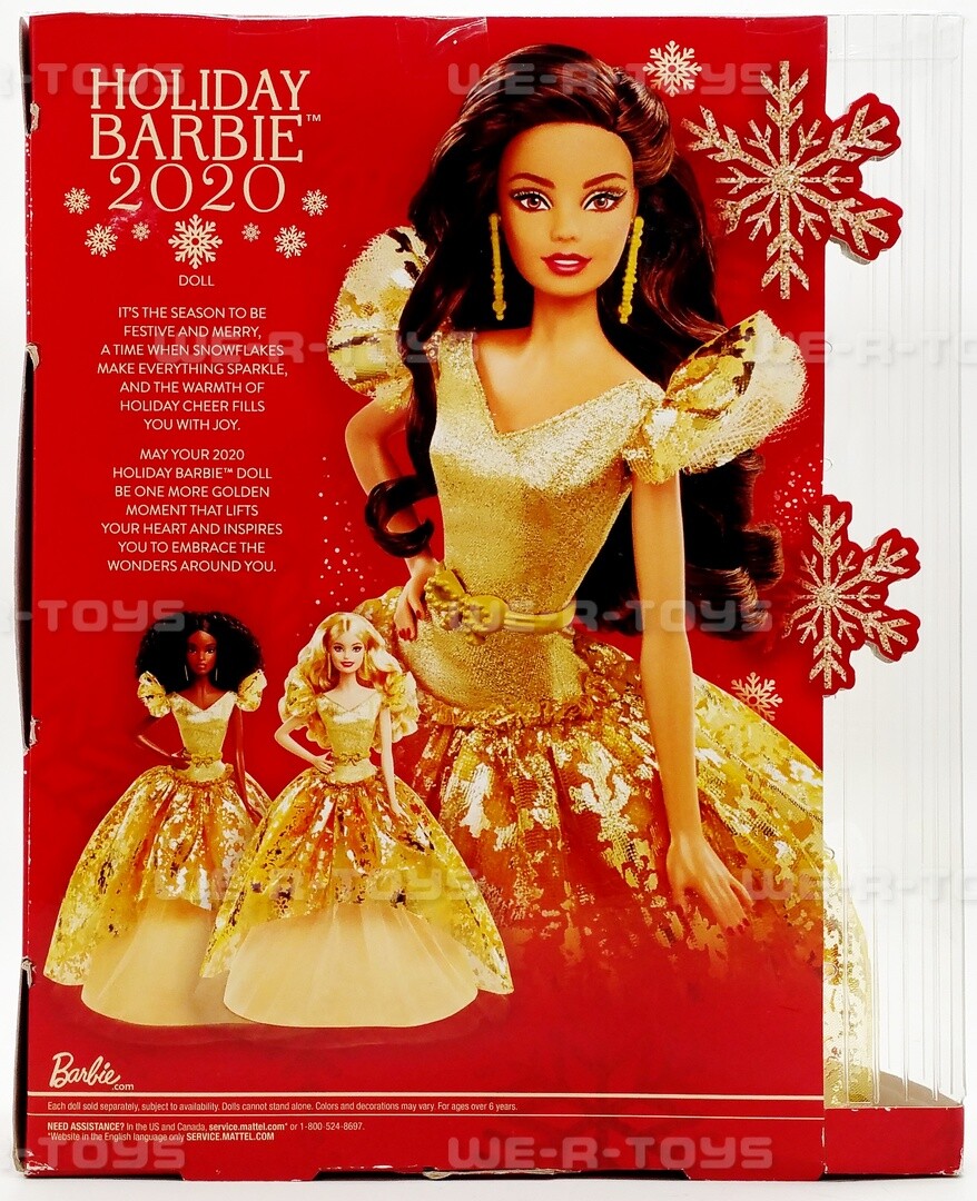Mattel (GHT56) 2020 Holiday Barbie Doll - Multicolor for sale online | eBay