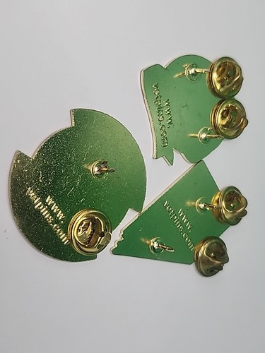 2010-2011 State Commander VFW Military Pin Lot Georgia Peach Nevada ...