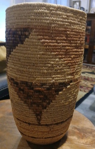 Native American Deep Shaped PIMA Storage Basket Vintage | eBay