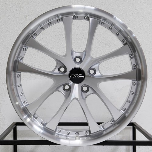 4-New 18" ARC AR5 Wheels 18x8.5 5x120 35 Silver Machined Rims 73.1 | eBay