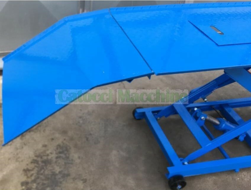 PONTE SOLLEVATORE PER MOTO PEDANA LUNGA PORTATA KG 450 | eBay