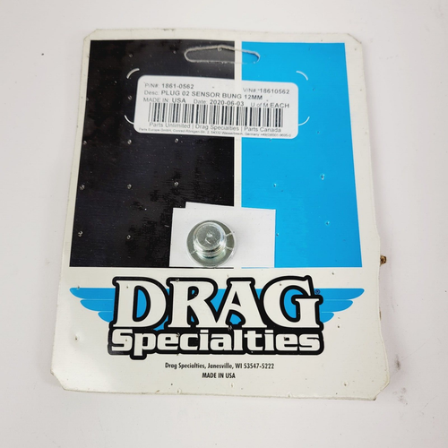 Drag Specialties O2 Sensor Plug 12mm x 1.25 for Harley Davidson (Sold ...