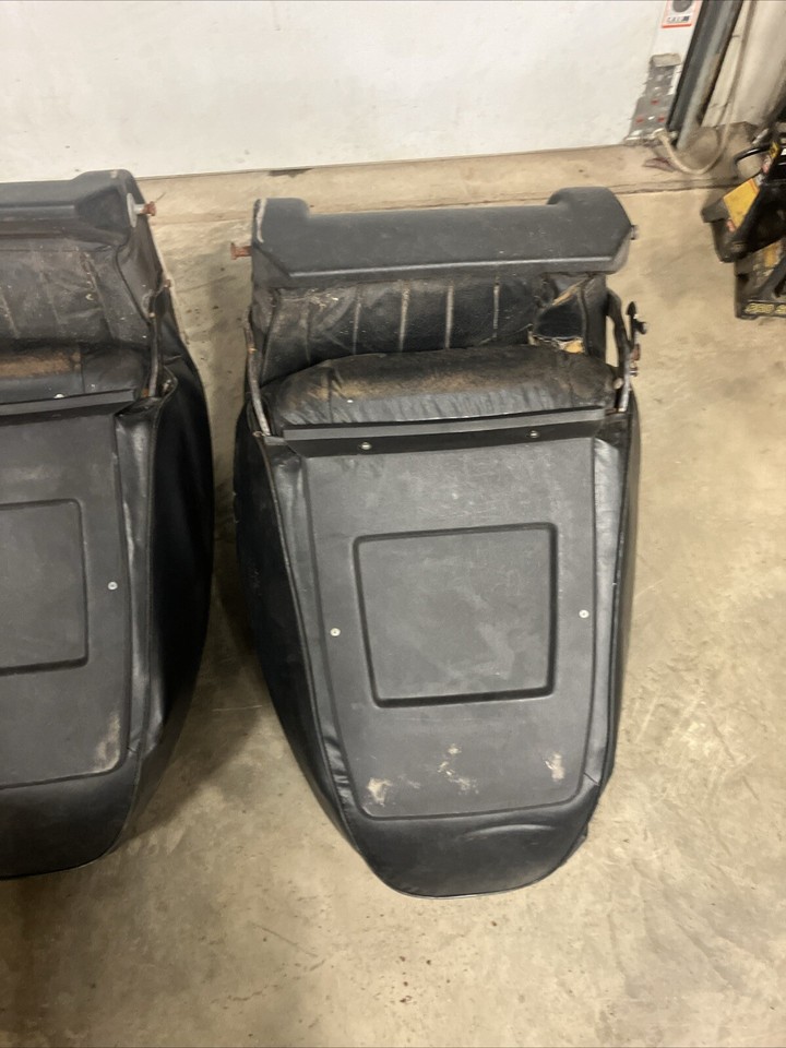 1970-1981 Black Pontiac Trans Am Formula Firebird Bucket Seat Set Seats ...