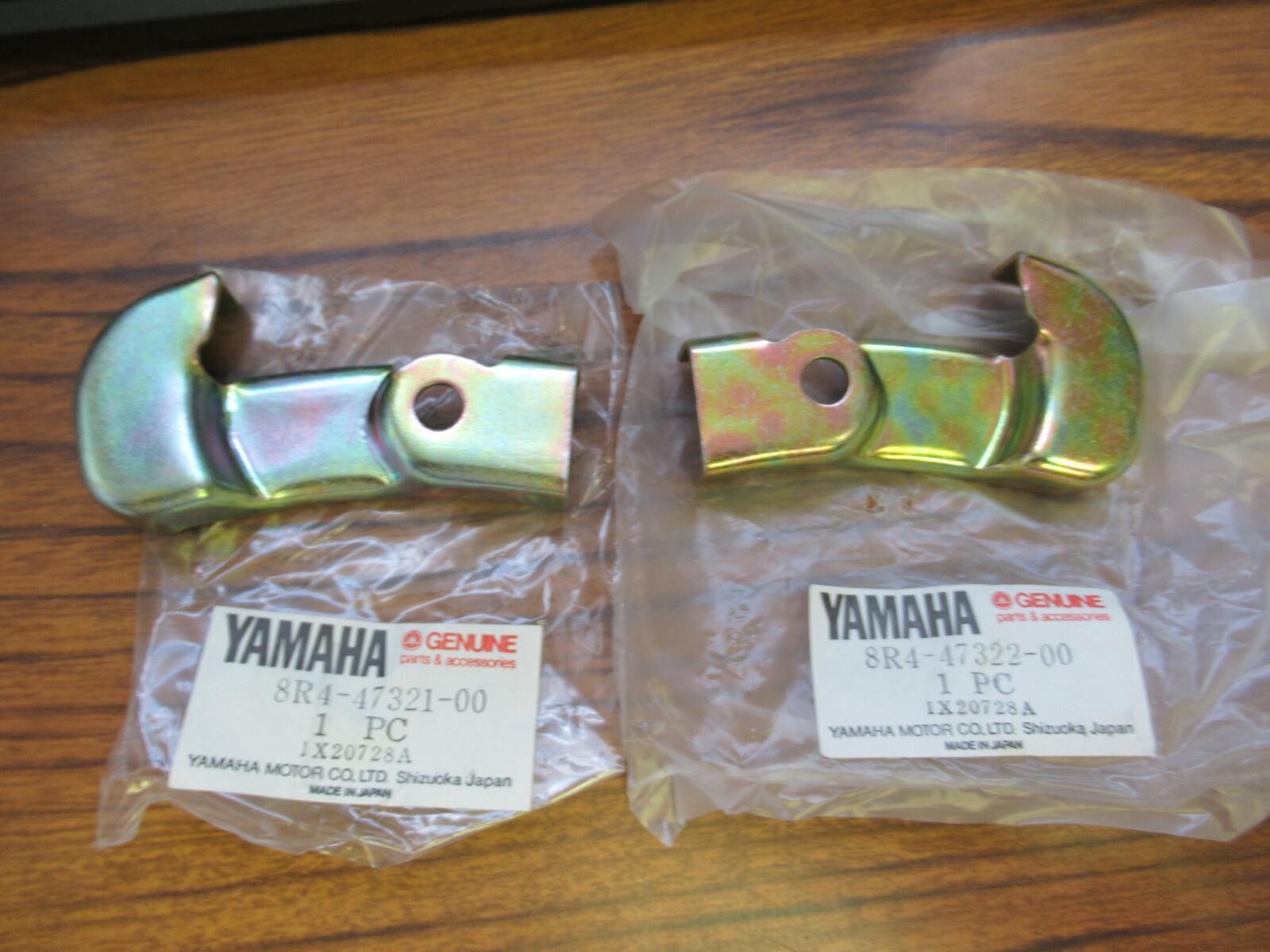YAMAHA OEM SET OF 2 L+R SUSPENSION RUNNER EXTENSION CAP - BRAVO SLED ...