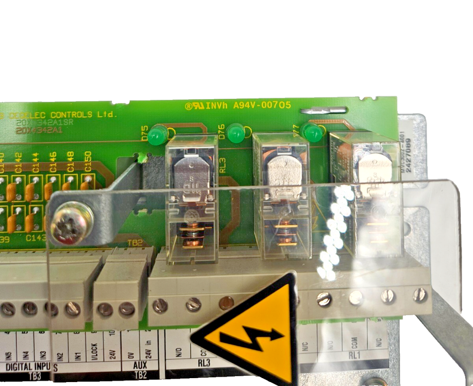 CONVERTEAM MV3000 DELTA I/O PANEL 20X4342/10A, MVC3002-4001A [FAST ...