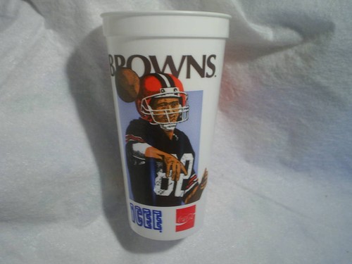 CLEVELAND BROWNS ICEE COCA-COLA PLASTIC CUP, NFL Football,quarterback ...