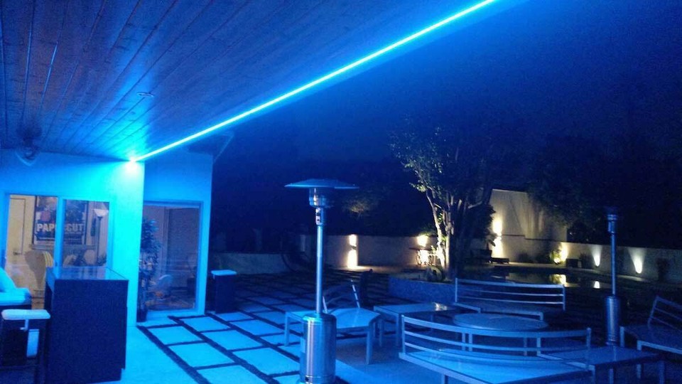 10' 20' 25' 50' 100' 150ft Outdoor LED Rope Light Water-Resistant ...