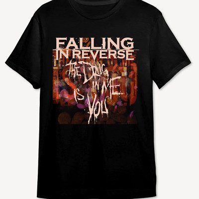 Classic Falling In Reverse poster shirt Gift Family Men All Size T ...