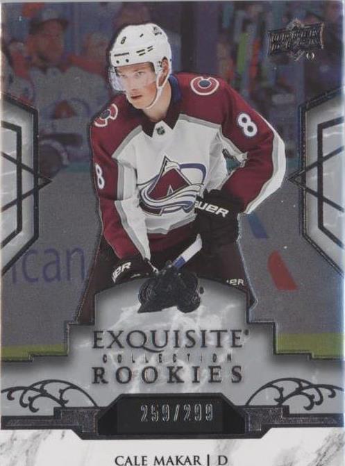2019-20 Upper Deck Ice - Exquisite Collection Platinum Rookies Cale ...
