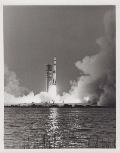 Apollo 13 | RARE NASA 1970 Saturn V Launch Evening Liftoff 8x10 Original Photo | eBay