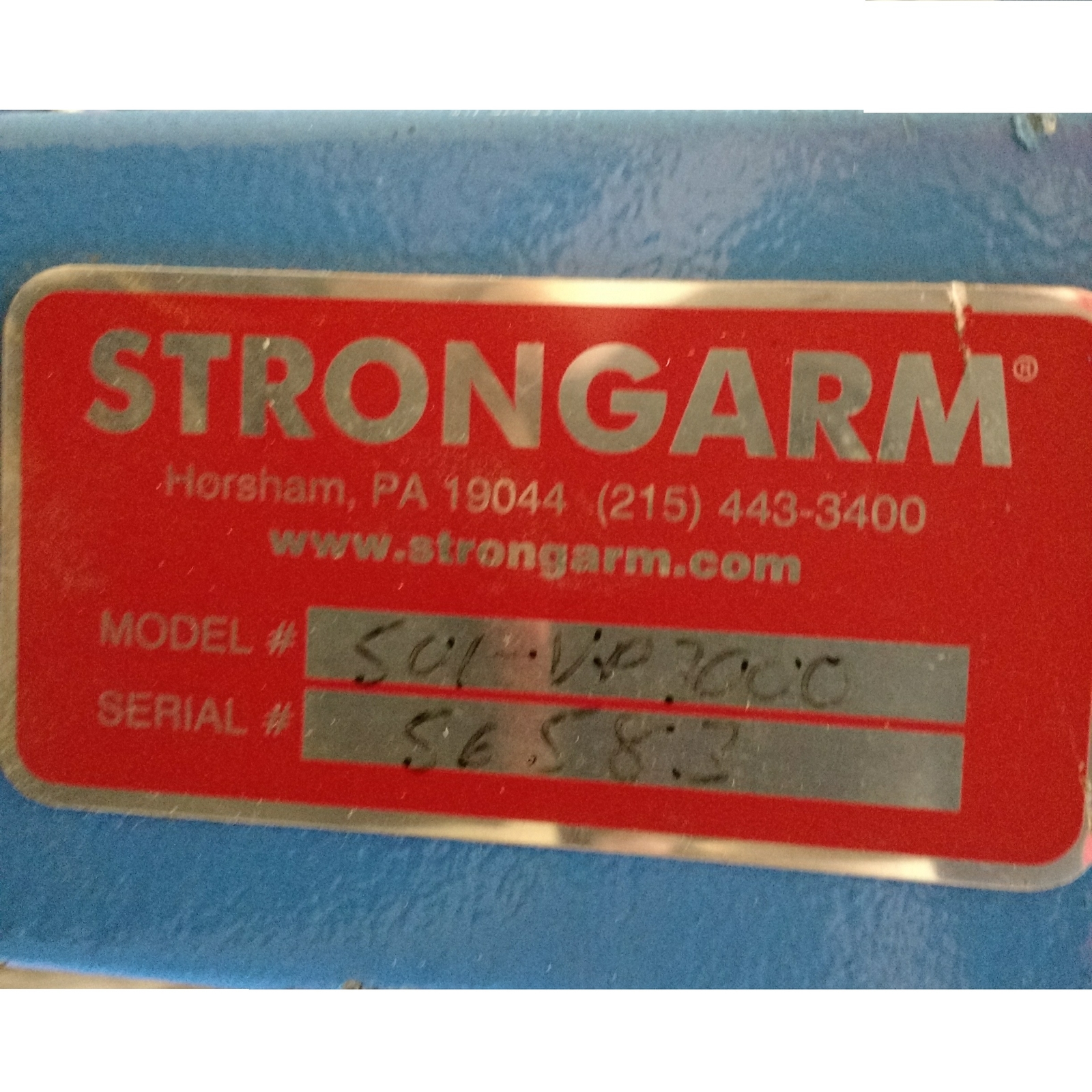 StrongArm 501-VP3000 Adjustable Swivel Cableway Arm 18" Arm With Panel ...