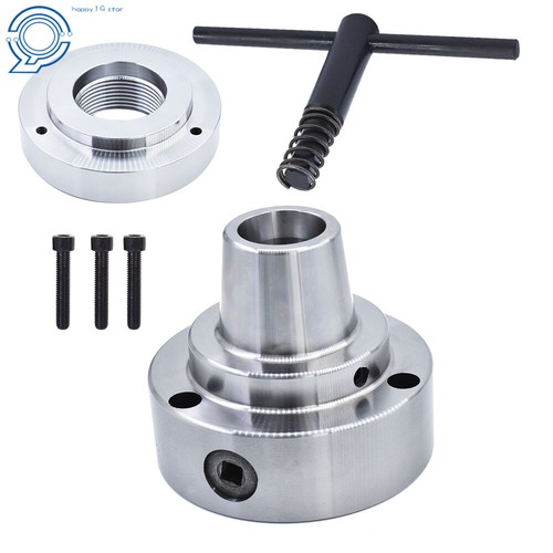 5" 5C Collet Lathe Chuck Closer 2-1/4" x 8 Threaded Hole Connection ...