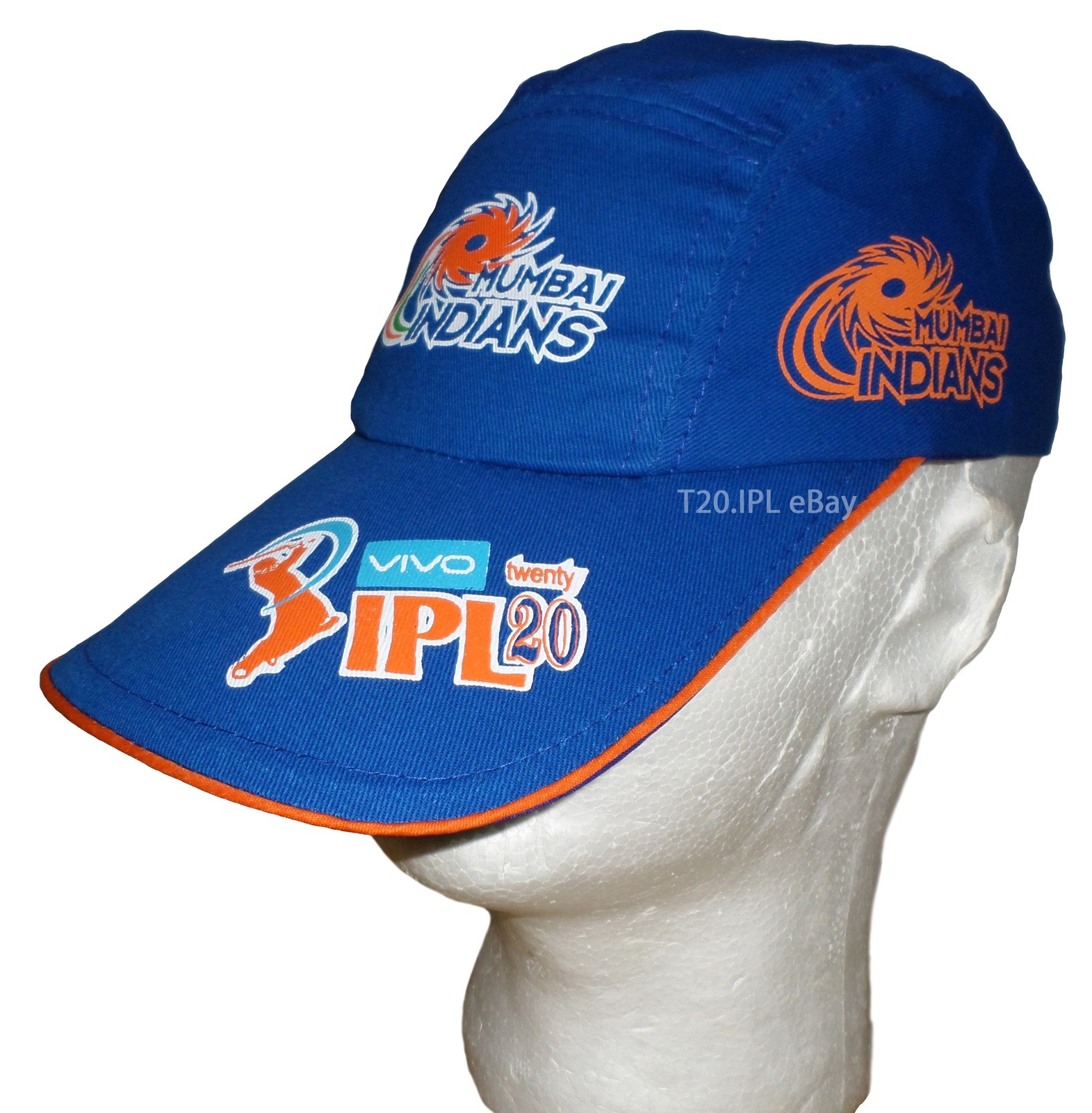 Mumbai Indians Cap, IPL Cricket T20, MI | eBay