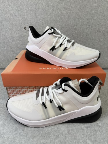 Fabletics Shoes Womens Size 8 White Black Palms Performance Athletic ...