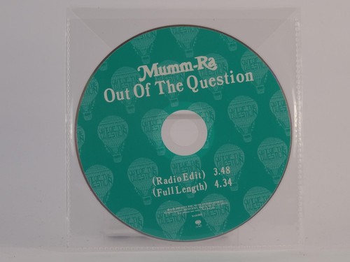 MUMM-RA OUT OF THE QUESTION (Y1) 2 Track Promo CD Single along with ...