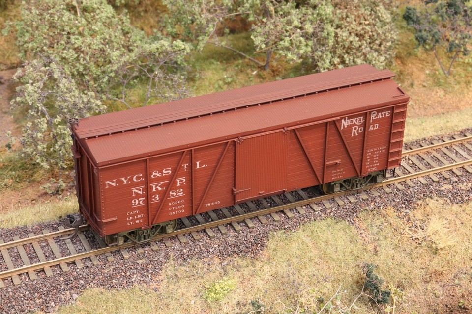 Accurail HO Scale 36ft Fowler Boxcar - Nickel Plate Road (NYC&StL) | eBay