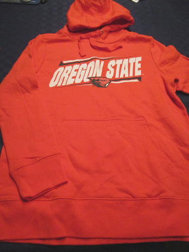 NEW Oregon State University Beavers HOODED SWEATSHIRT WOMENS orange LG ...