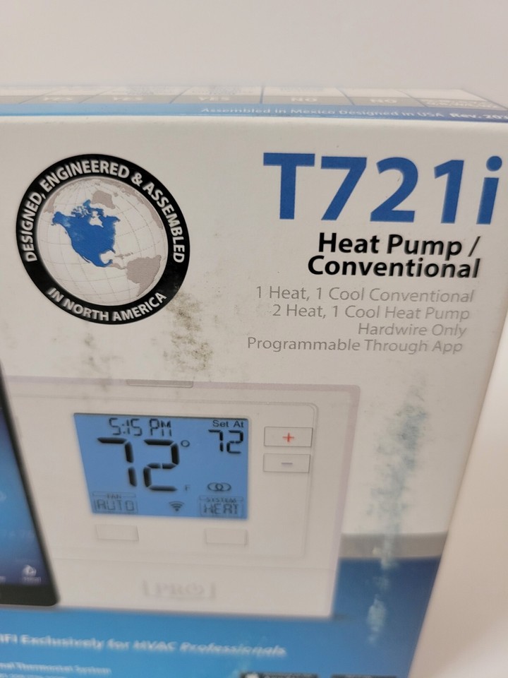 PRO1 T721i Wi-Fi Heat Pump For Professional Thermostat | eBay