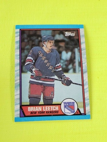 1989-90 Topps #136 Brian Leetch RC | eBay
