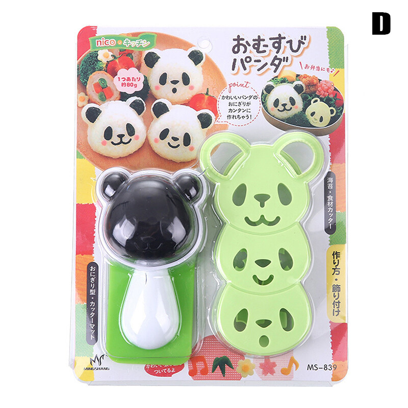 Cute Cat Rice Ball Mold Cartoon Cat Pattern Bento Rice Decor Kids DIY ...