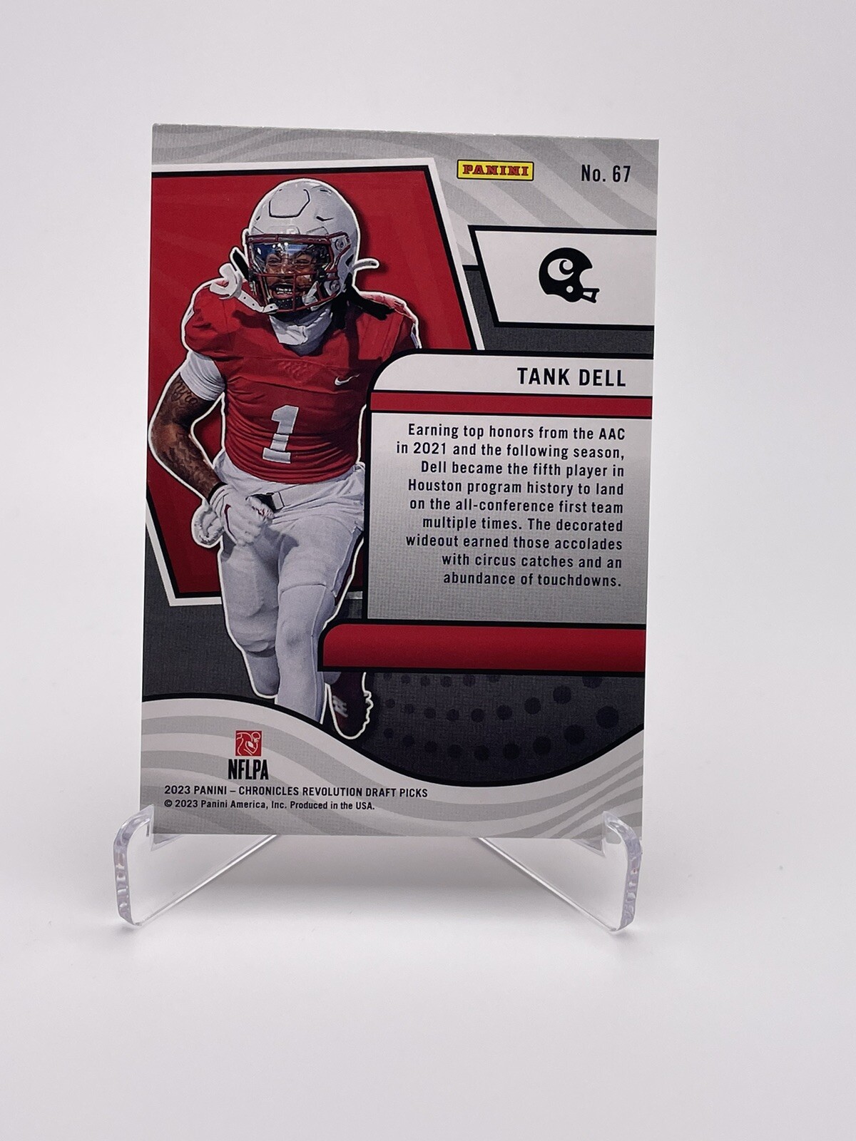 Tank Dell Revolution Rookie RC 2023 Chronicles Draft Picks Card 67 ...
