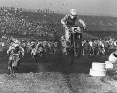 Ron Lechien Motorcycle AMA Supercross Rider Old Motor Racing Photo | eBay