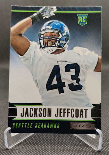 2014 Rookies & Stars #141 Jackson Jeffcoat Rookie RC Seattle Seahawks ...