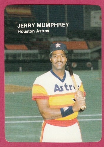 1985 Mothers Cookies # 15 Jerry Mumphrey -- Astros | eBay
