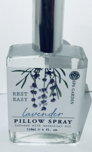 Rest Easy Aromatherapy LAVENDER Pillow Spray infused w/Essential Oil 4 ...
