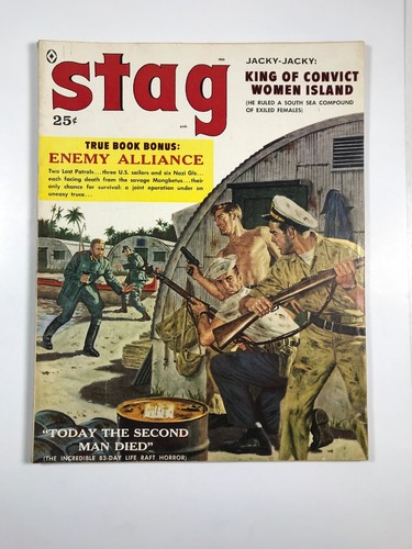 Stag Magazine-Action Men Man; April 1959 (4/59) VG/Fine Nazis | eBay