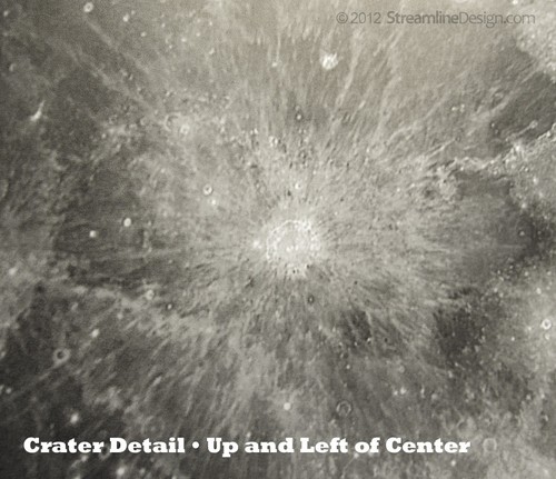 Large Moon Print High Resolution Image on removable vinyl | eBay