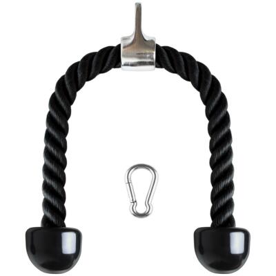 Lat Bicep Tricep Ropes Pull Down Rope Cable Attachment Handle Gym ...