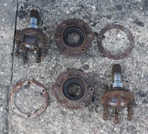 BMW E30 E34 E28 E32 E36 Z1 REAR DIFFERENTIAL DRIVE AXLE FLANGE SIDE LSD ...