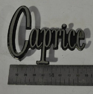 Holden WB Caprice Boot Lid Lettering Badge | eBay Australia