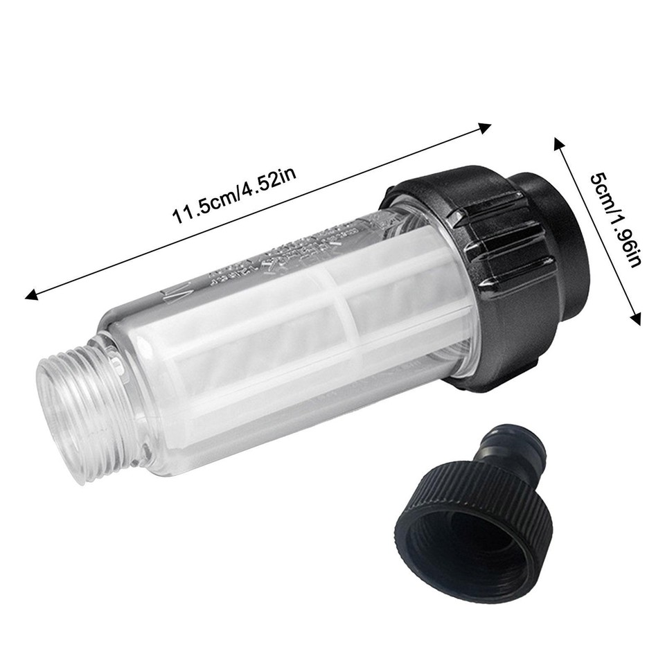 Washing Machine Water Filter For G 3/4'' Water Filters W/ Filter Cores ...