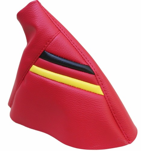 Fits 92-99 BMW E36 Vinyl Emergency Brake Boot Red w/German Flag Stripes ...