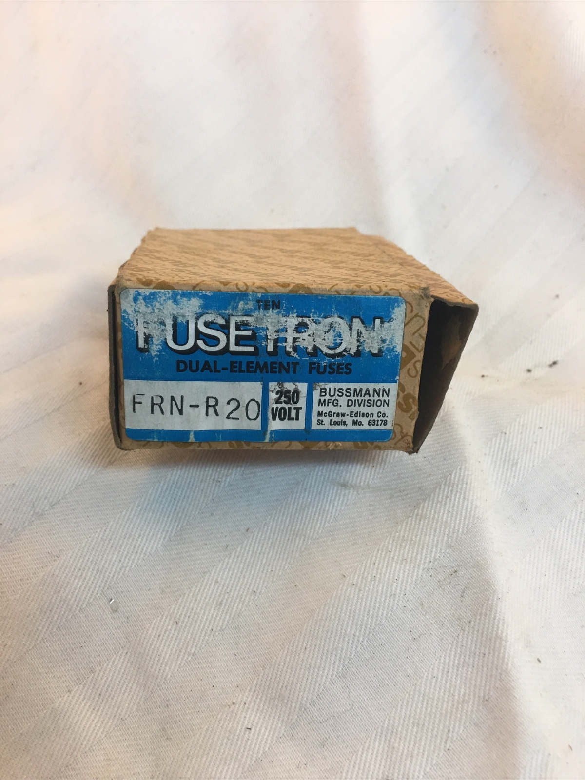 Bussman FRN-R-20 Fusetron Fuse Lot of 2 **NEW** FRN -20 | eBay