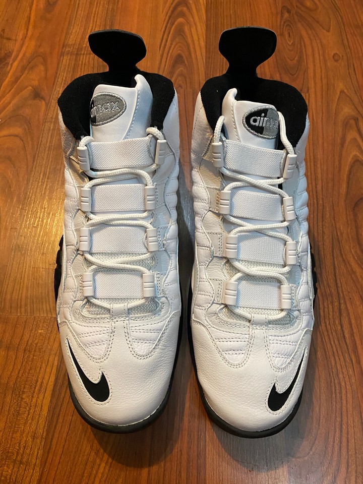 NEW Nike Air Max Sensation White Black Chris Webber RARE 315863-101 ...