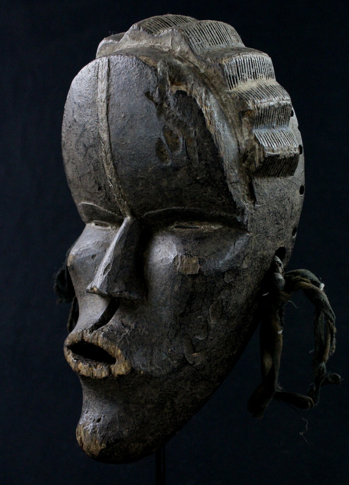 African Art Primitive Expressive Bassa Mask - African Mask - 27 Cms | eBay