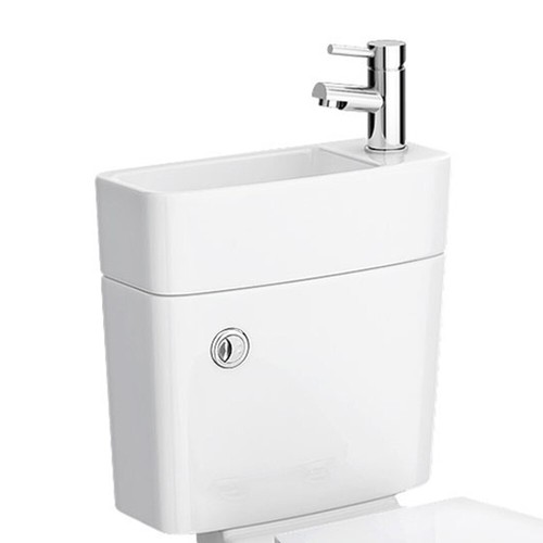 Compact Combo 2 in 1 Close Coupled Cistern and Basin | eBay UK